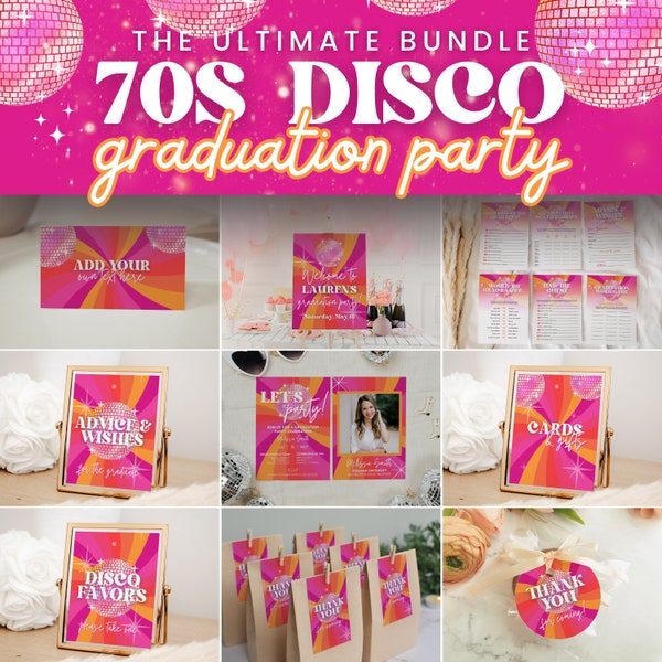 70s Party Decor - Etsy