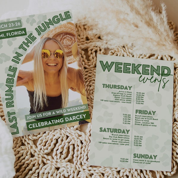 Bachelorette Party Jungle - Etsy