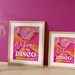 Disco Welcome Sign, 70s Welcome Sign Disco Party Sign, Disco Birthday ...