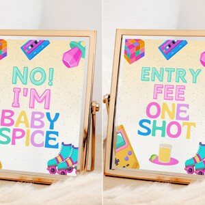 Bach to the 90s Bachelorette Party Bundle of Printable Signs & Decor ...