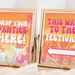Music Festival Bachelorette Party Printable Sign Bundle of - Etsy