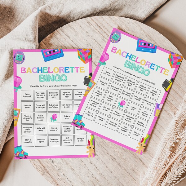 90s Theme Scavenger Hunt - Etsy