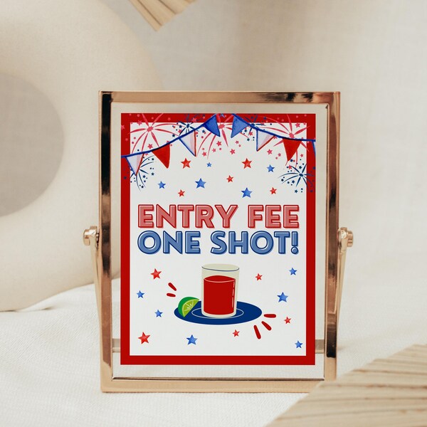 Entry Fee One Shot Bachelorette - Etsy