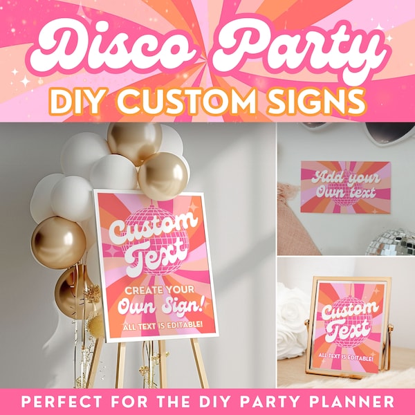 Disco Signs - Etsy