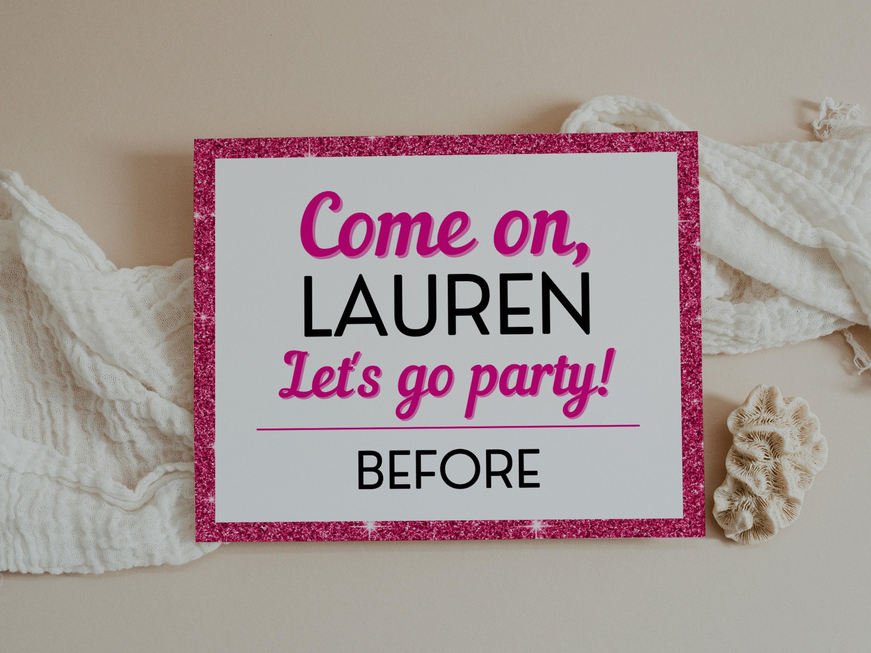 Before And After Sign