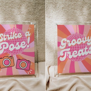 Disco Graduation Party Decorations, Graduation Disco Grad Party Signs ...