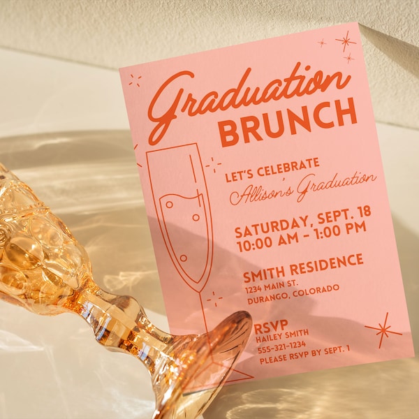 Brunch Invitation - Etsy