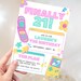 Y2K 21st Birthday Invitation Template for Retro and Nostalgic 2000s ...