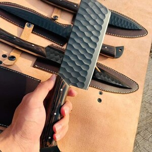 Handmade Custom Chef Knife Set, Best Christmas Present, Birthday Gift ...