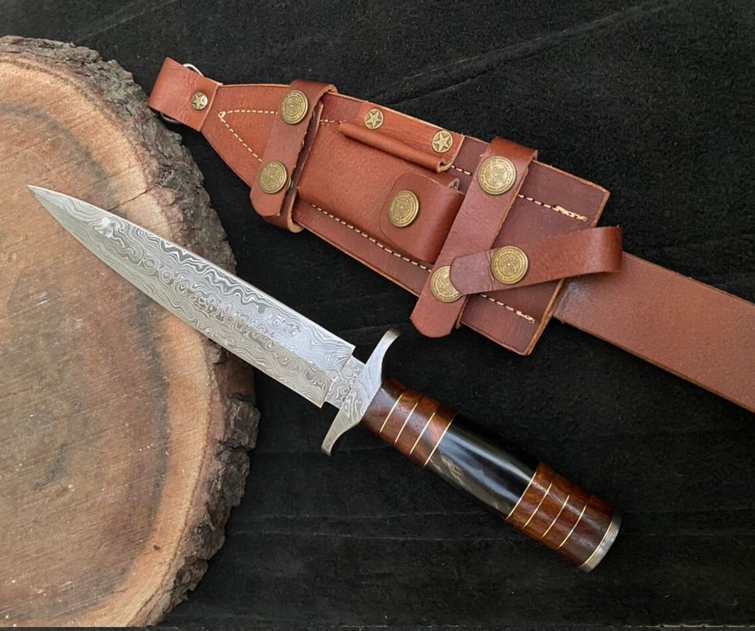 Beautiful Handmade Dagger Knife, Damascus Steel Hand Forged Dagger ...