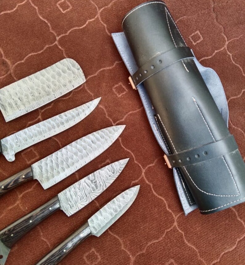 Handmade Custom Chef Knife Set Best Christmas Present - Etsy