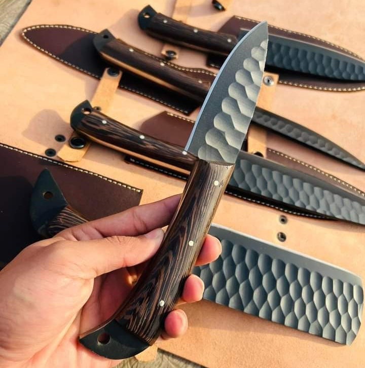 Handmade Custom Chef Knife Set, Best Christmas Present, Birthday Gift ...