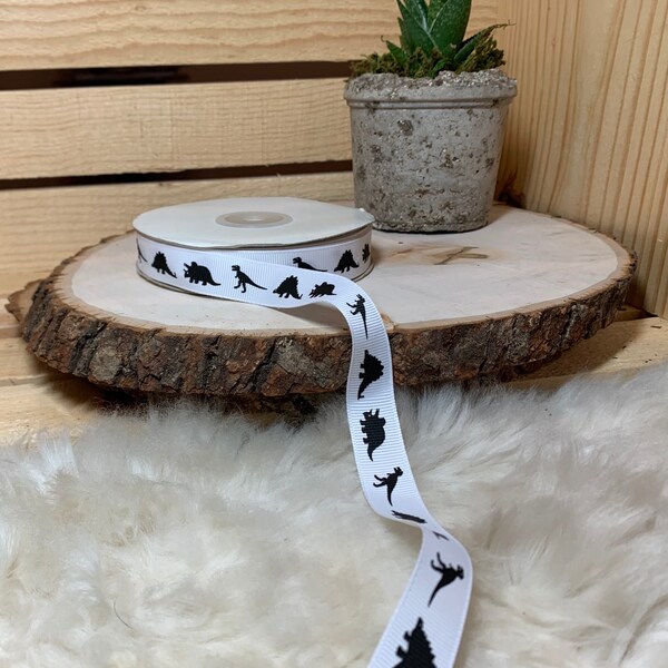 Dinosaur Ribbon - Etsy