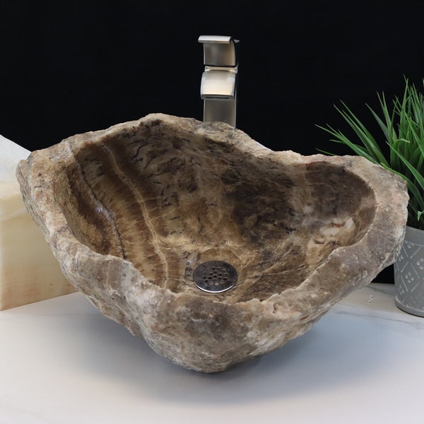 Stone Bathroom Sink - Etsy
