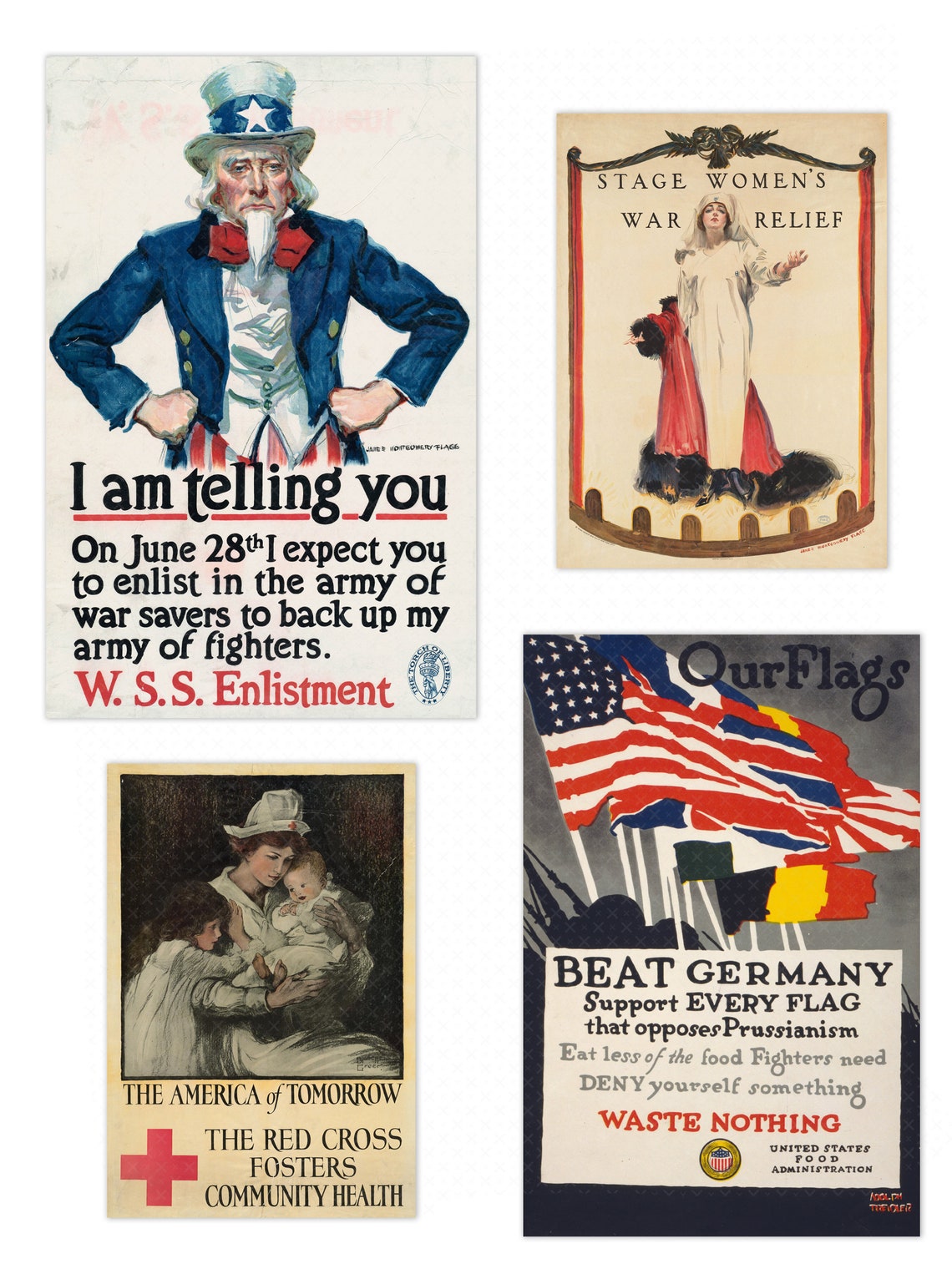 100 World War 1 WW1 USA Propoganda Leaflets & Posters Images - Etsy