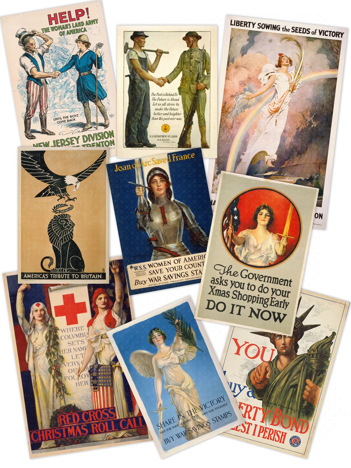 100 World War 1 WW1 USA Propoganda Leaflets & Posters Images - Etsy