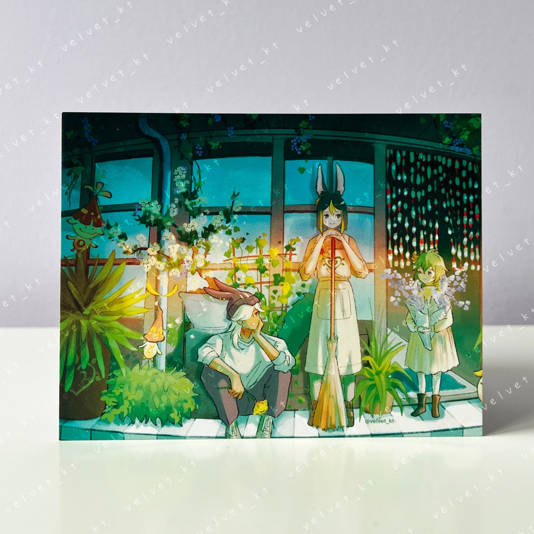 GENSHIN IMPACT Sumeru Flower Shop - Anime & Manga Art Illustration ...