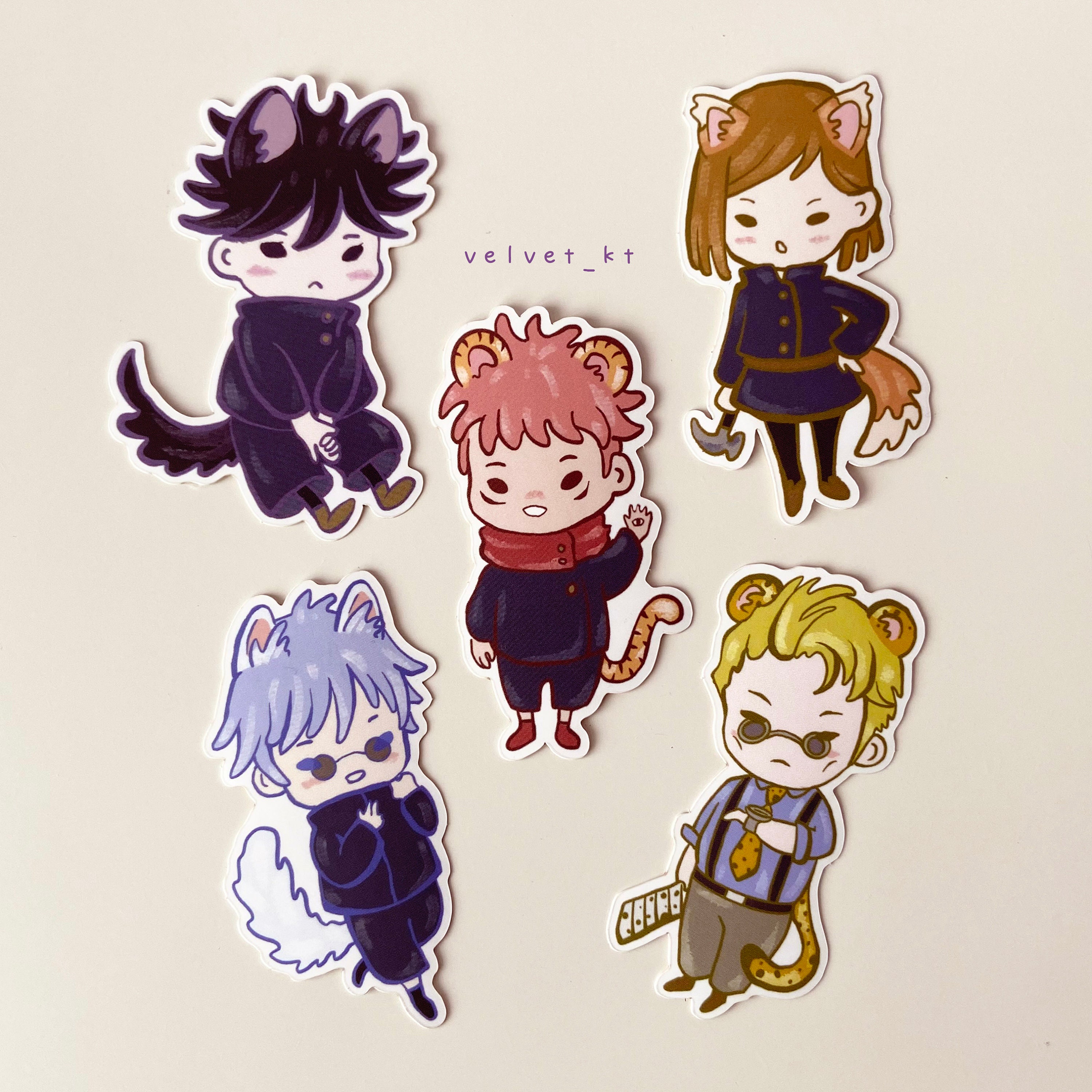 Jujutsu Kaisen Nanami Kento Waterproof Vinyl Die Cut Stickers | Etsy