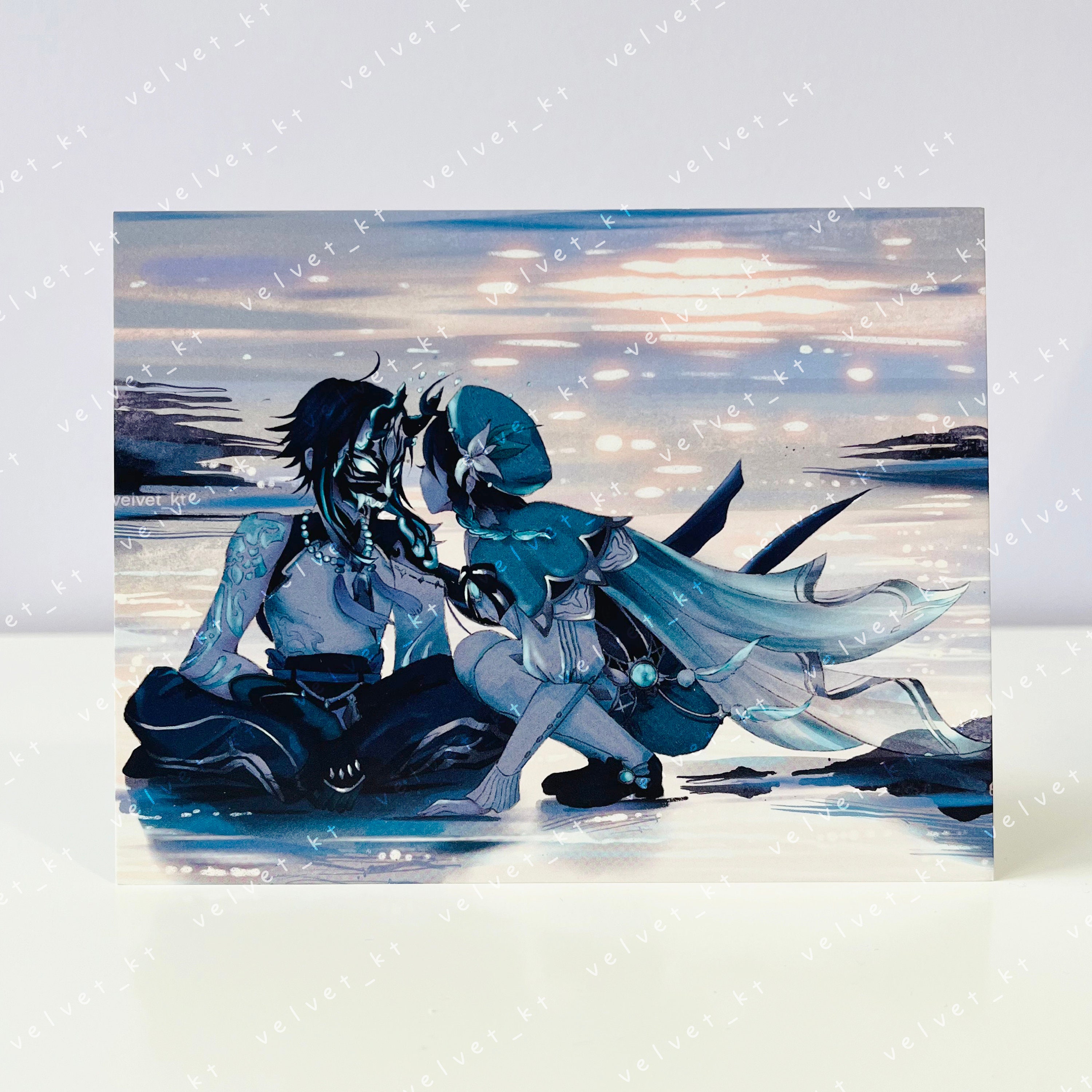 GENSHIN IMPACT Xiao and Venti Anime & Manga Art Illustration - Etsy Canada