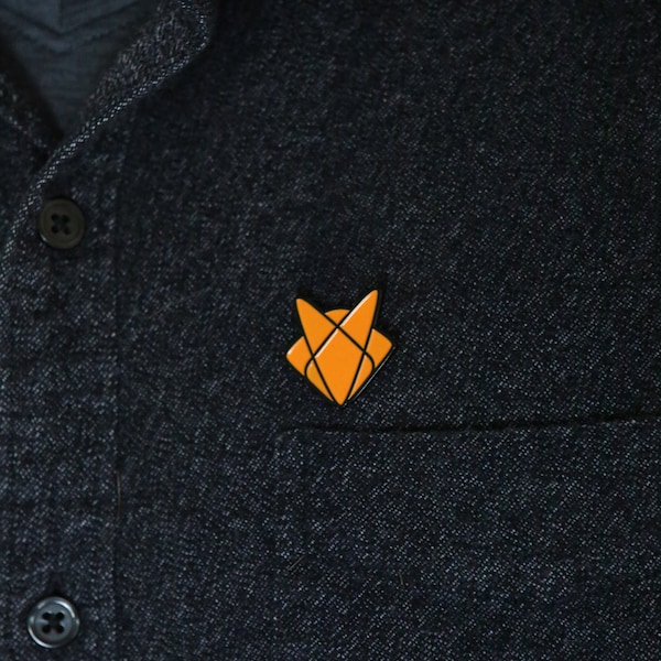 Fox Enamel Pin - Etsy