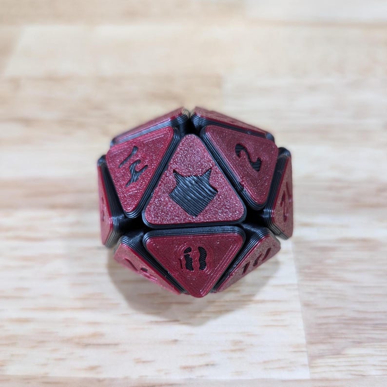 Squishy D20 Fidget Toy - Dungeons and Dragons, DND, TTRPG, Role Playing ...
