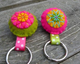 Felt Key Chain | Etsy