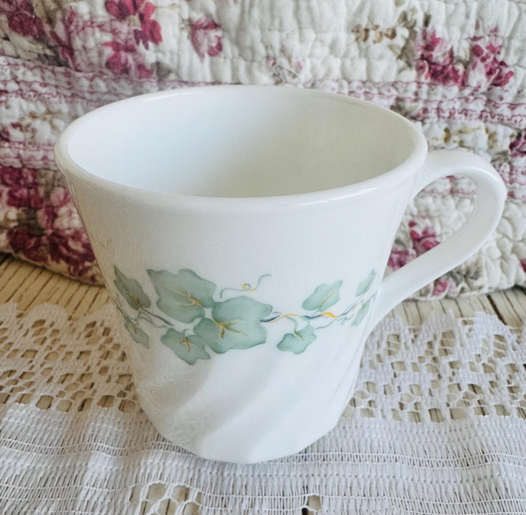 Vintage Corning/corelle Callaway Ivy Swirl Coffee Cup - Etsy