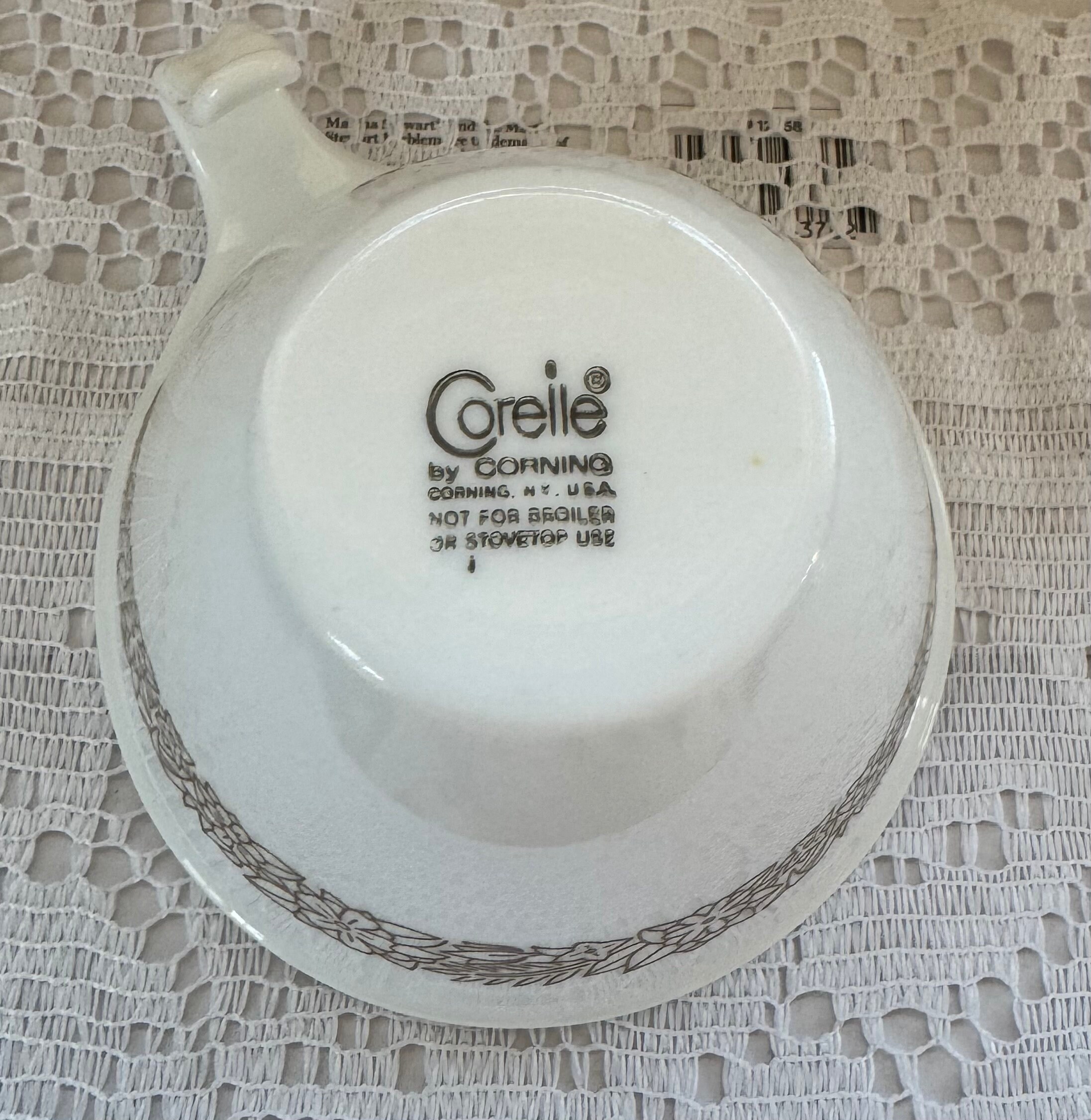 Vintage Corelle Woodland Brown Tea/coffee Cup - Etsy