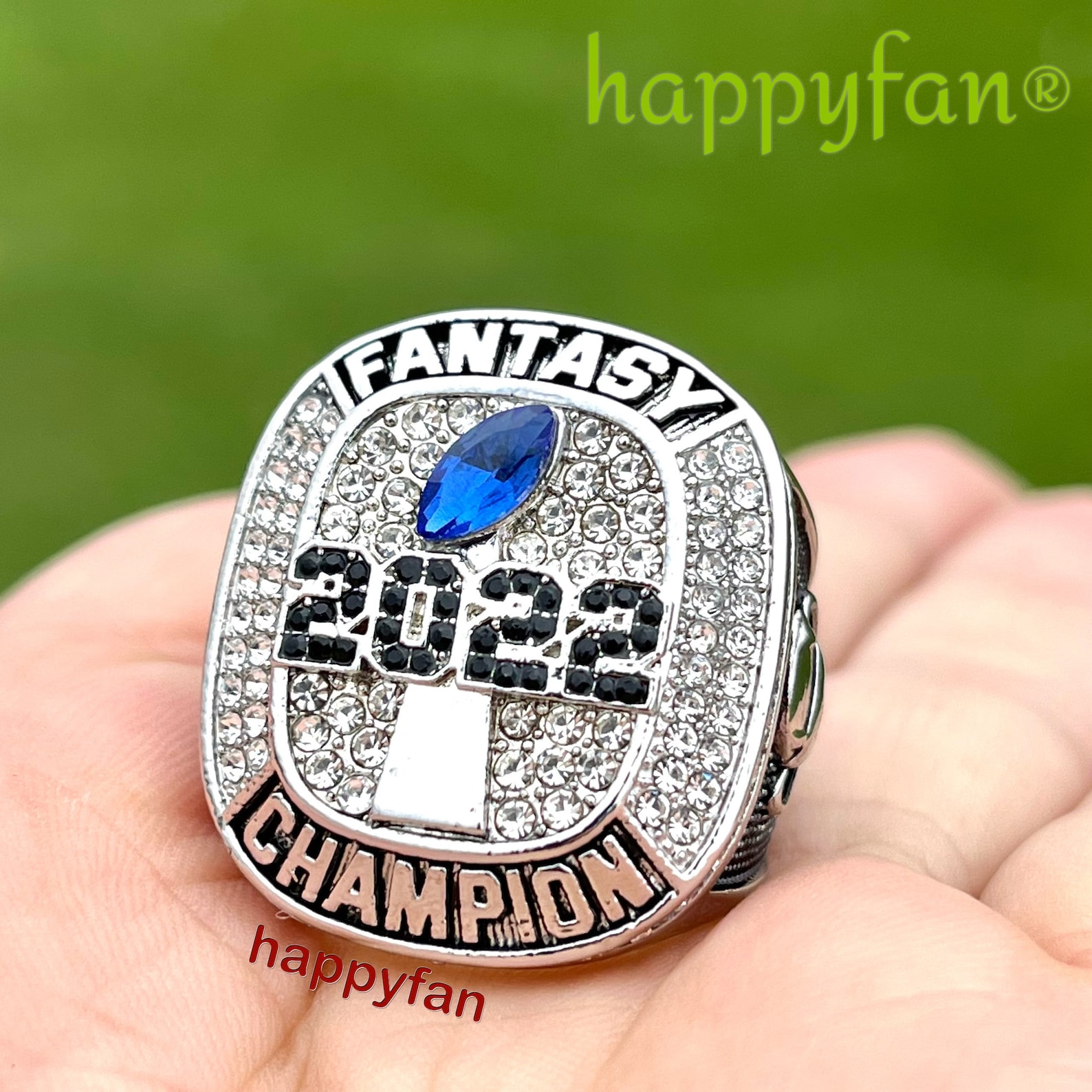 2022 Fantasy Football Championship Ring FFL Trophy Multi Color - Etsy