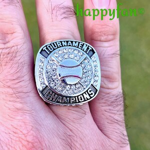 Baseball Softball Championship Ring Tournament Little League Fantasy ...