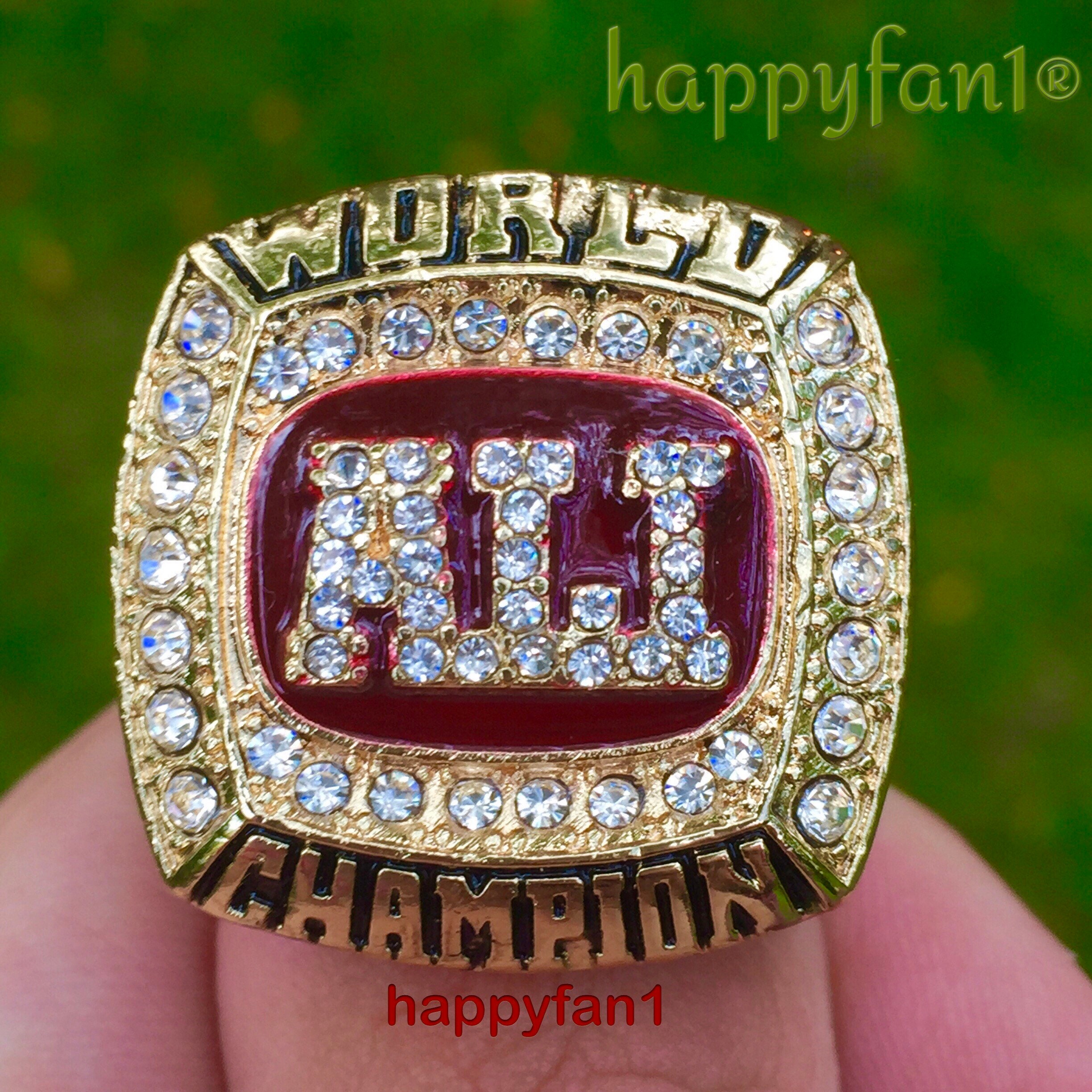 Boxing Championship Ring Mohammad ALI World Champion Size 8-14 - Etsy UK