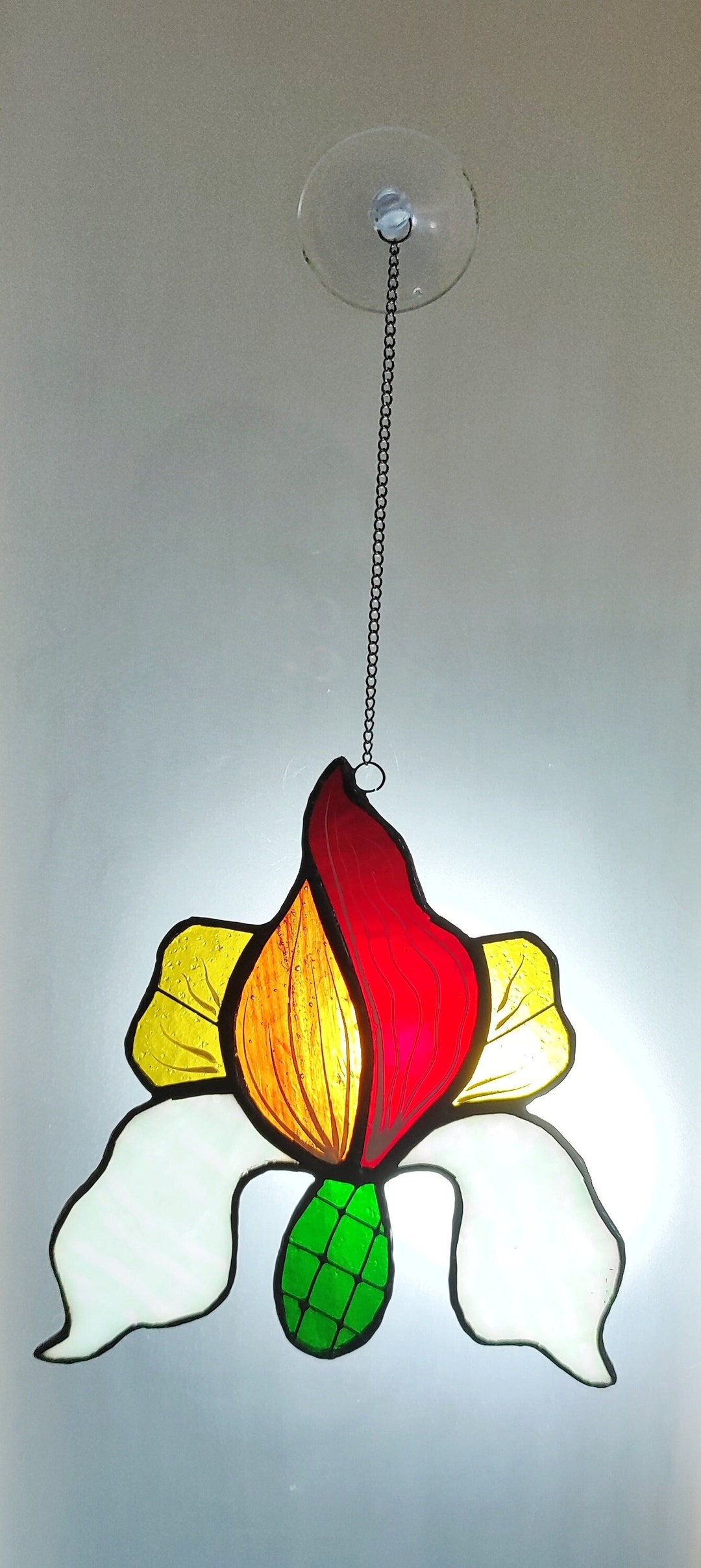 Suncatcher, Stained Glass Window, Light Catcher, Mothers Day. Window ...