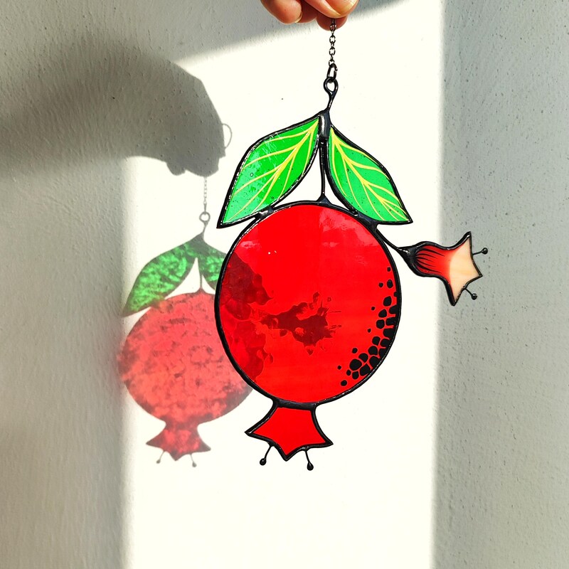 Glass Pomegranate - Etsy
