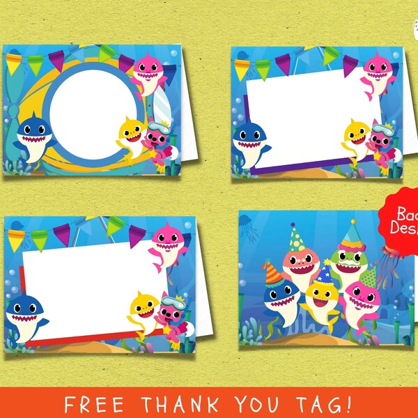 Baby Shark Party Supplies - Etsy