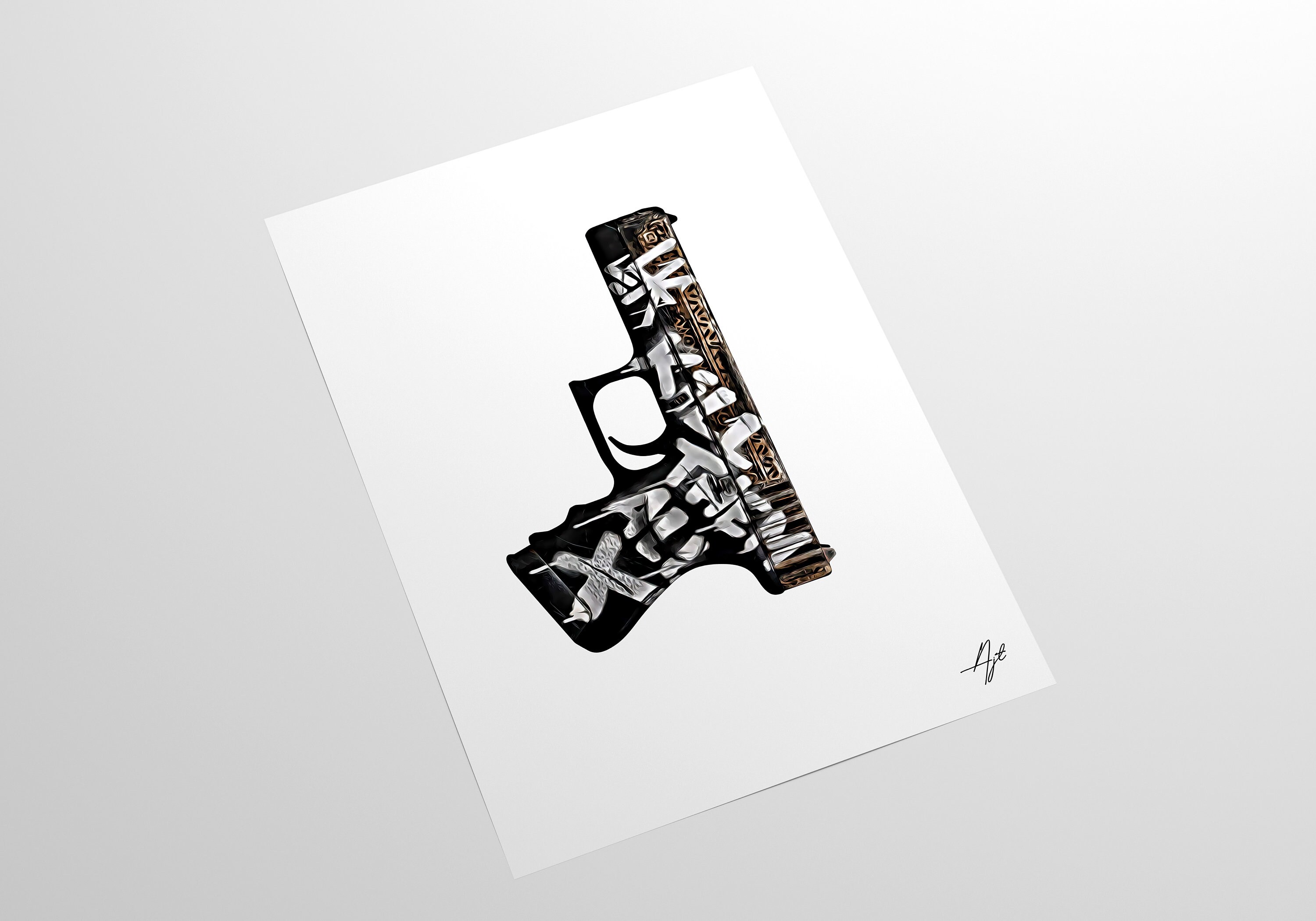 Counter Strike Global Offensive - CSGO Game Glock Graffiti Wasteland ...