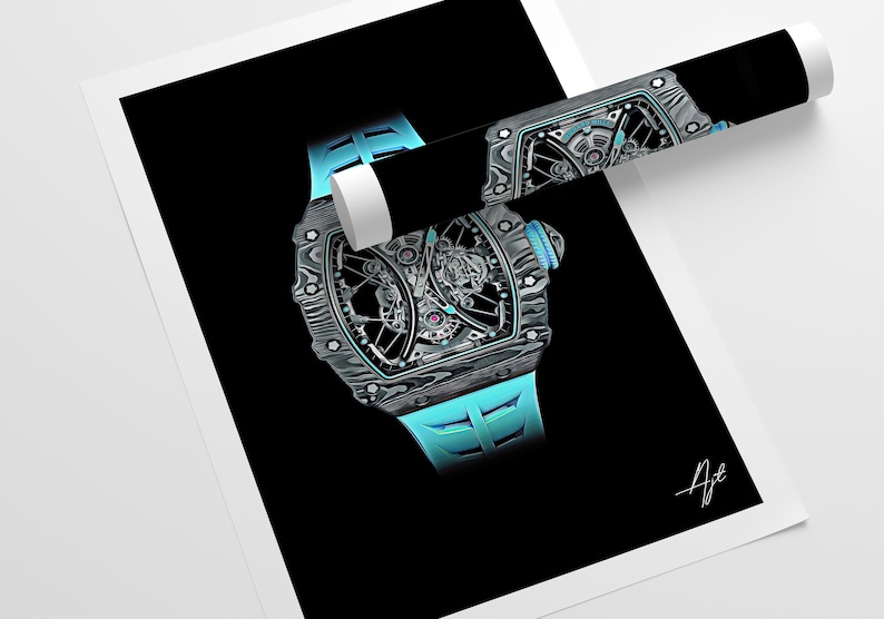 Richard Mille RM53 Watch Wall Art/poster/print - Etsy