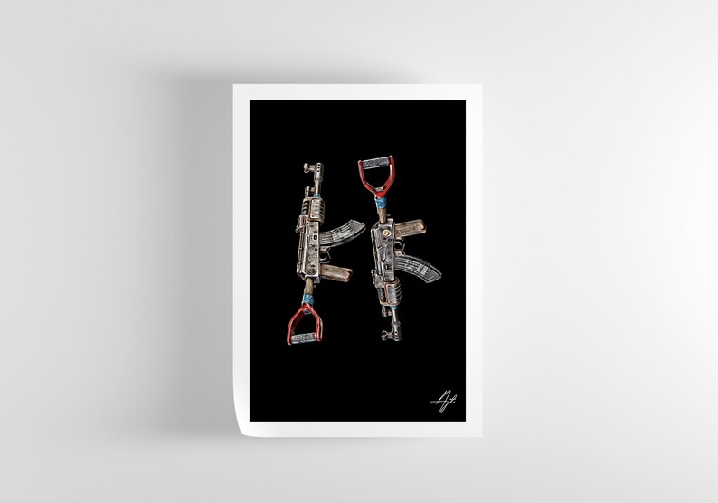 Rust Game AK-47 Wall Art/poster/print - Etsy