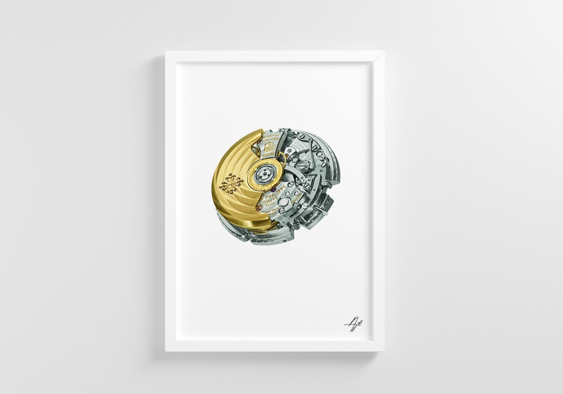 Patek Philippe Watch Movement Wall Art/poster/print - Etsy Canada