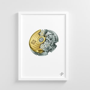 Patek Philippe Watch Movement Wall Art/poster/print - Etsy Canada