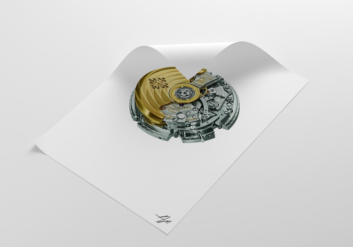 Patek Philippe Watch Movement Wall Art/poster/print - Etsy Canada