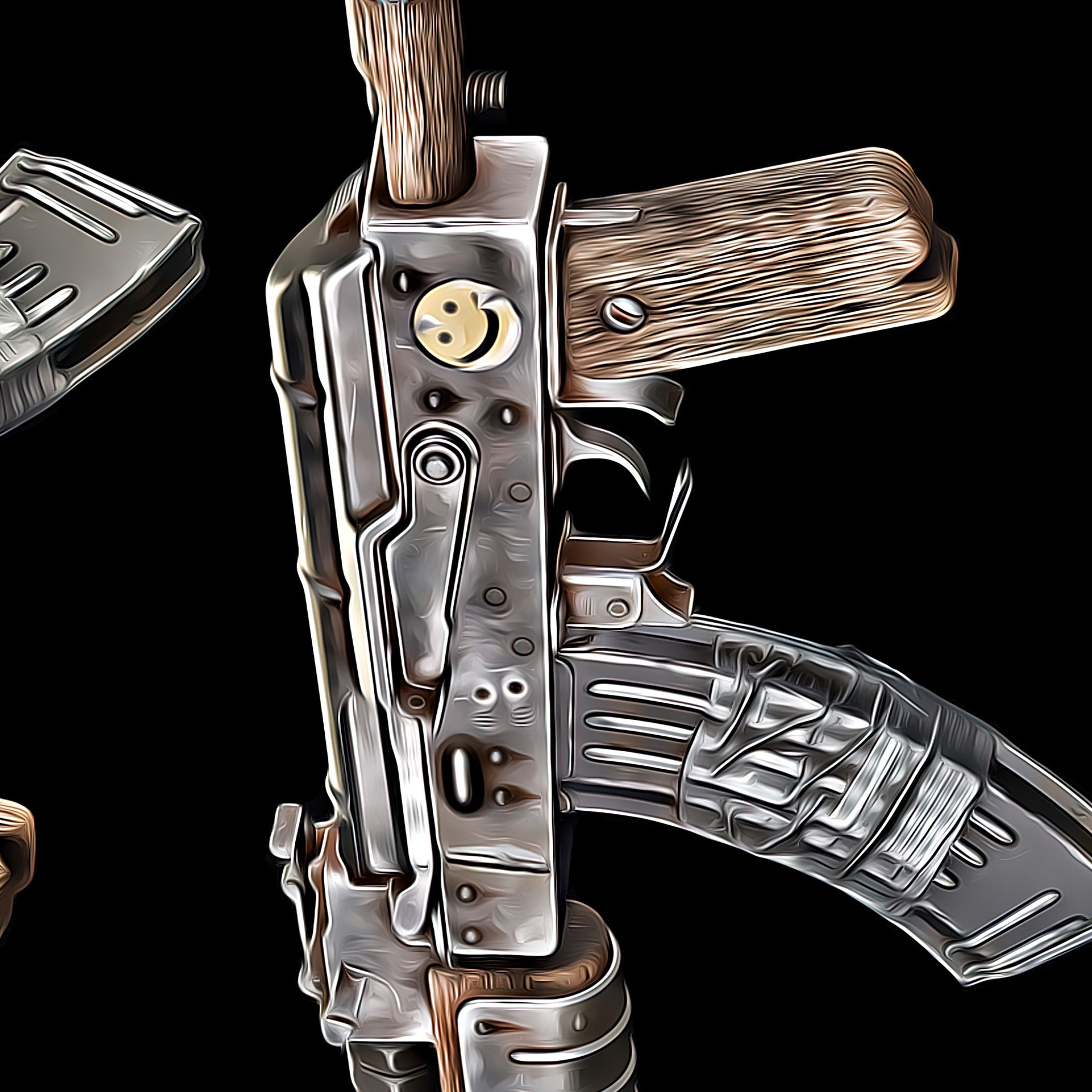 Rust Game AK-47 Wall Art/poster/print - Etsy UK