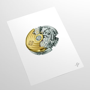 Patek Philippe Watch Movement Wall Art/poster/print - Etsy Canada