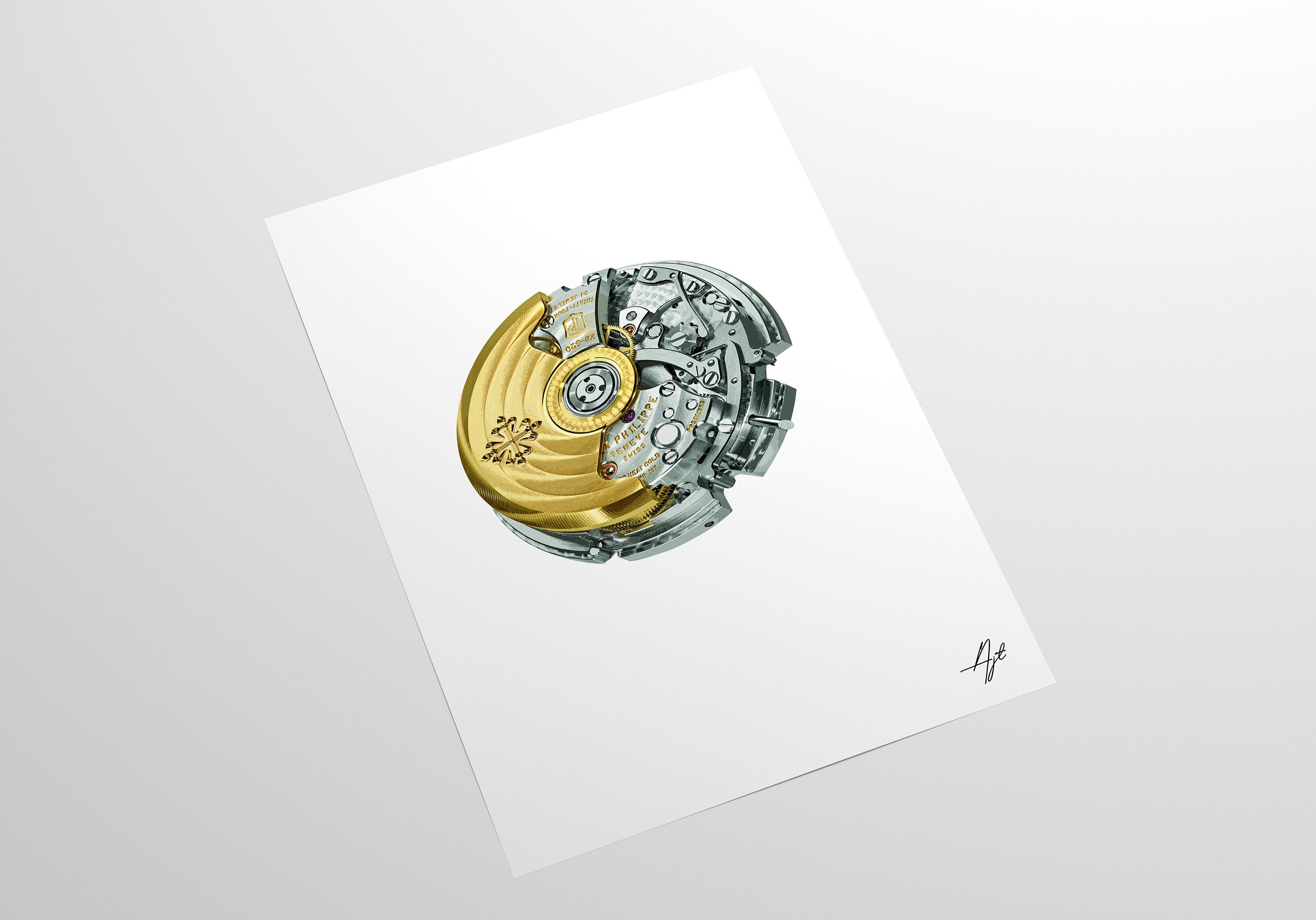 Patek Philippe Watch Movement Wall Art/poster/print - Etsy Canada