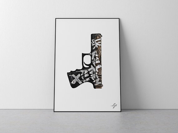 Counter Strike Global Offensive CSGO Game Glock Graffiti - Etsy