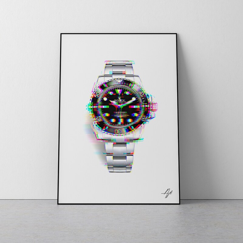 Rolex Wall Art - Etsy