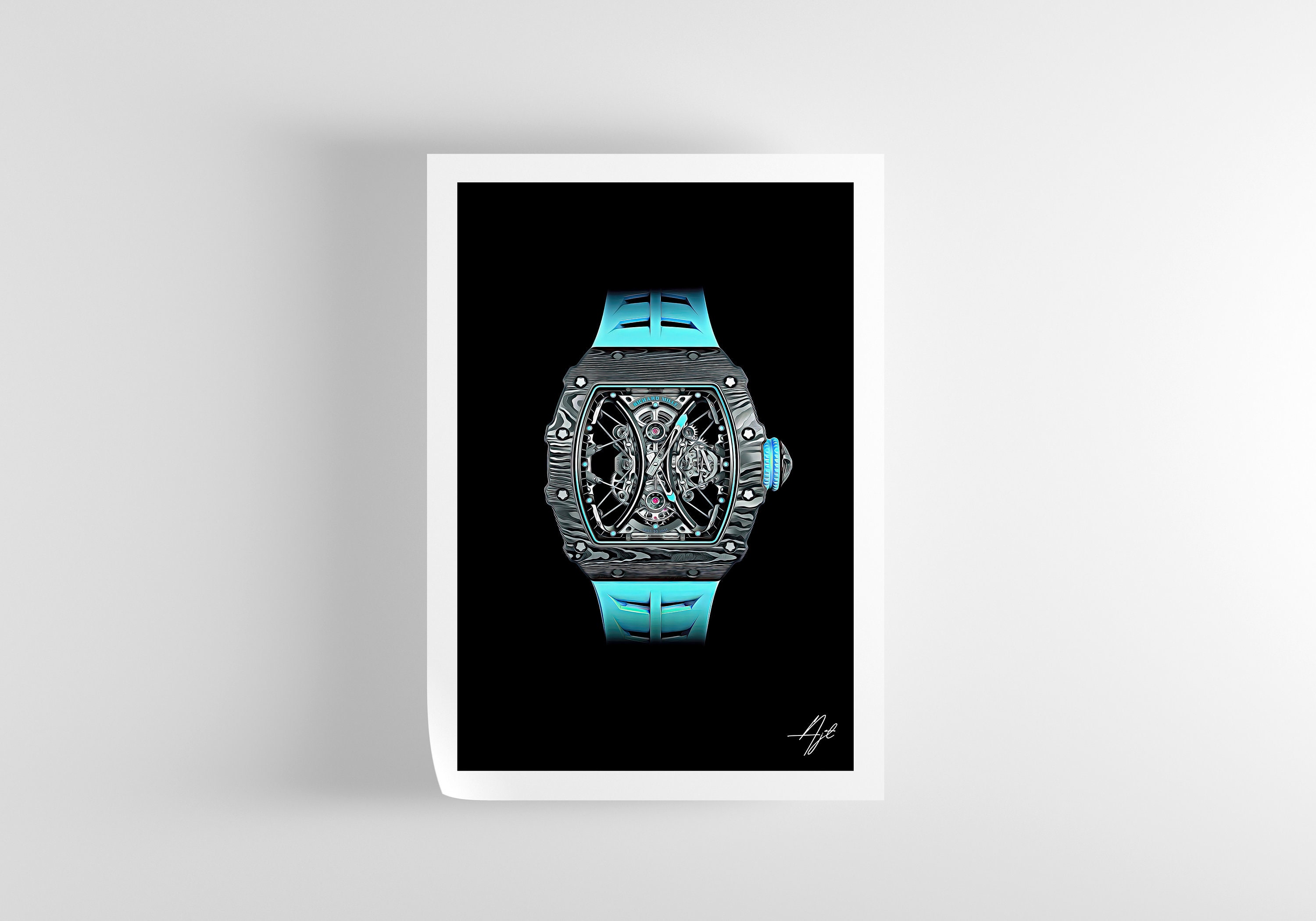 Richard Mille RM53 Watch Wall Art/poster/print - Etsy