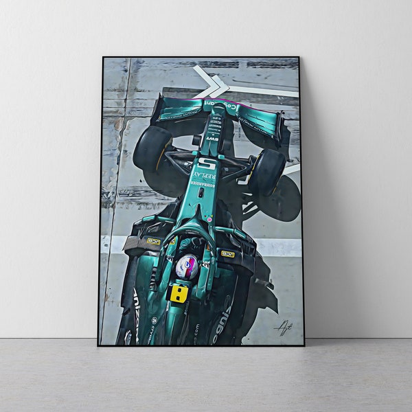 Sebastian Vettel Poster - Etsy