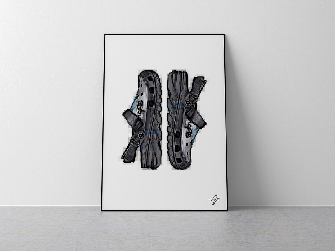 Post Malone Crocs Wall Art/poster/print - Etsy UK