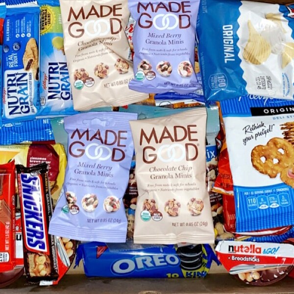 Yellow Snack Box - Etsy