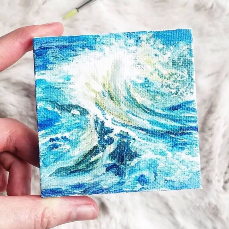 Mini Painting - Etsy